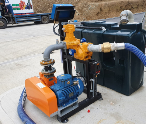 Off Loading Skid | Pump & Tank Technologies Limited